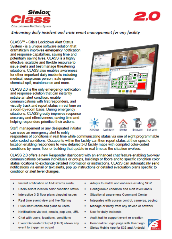 Product Datasheets - Sielox Access Control Solutions
