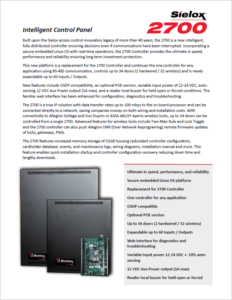 Product Datasheets - Sielox Access Control Solutions