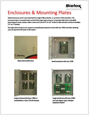 Product Datasheets - Sielox Access Control Solutions