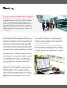 Product Datasheets - Sielox Access Control Solutions